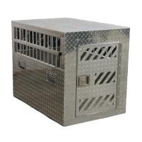 China K9 Full Weld Single Aluminum Diamond Plate Hunting Truck Dog Box 36x24x24 for sale