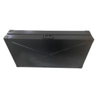 China Black Heavy Duty Strong Anxiety Aluminium Collapsible Dog Kennel for sale