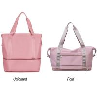 China Rolling Sports Duffel Travel Bag Polyester 210D Woman Waterproof 10.63x21.65x7.09
