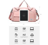 China 100l Carry On Waterproof Travel Duffel Bag With Shoe Compartment Backpack for sale