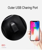 China Pu Leather Waterproof Custom Travel Backpack Purse Laptop USB For Man 42x32x14cm for sale