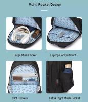 China 13 Inch 15 Inch 15.6 Laptop Backpack For Men Purse 34x19x48cm for sale