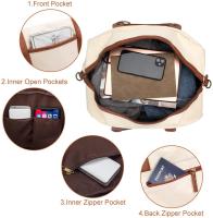 China Tote Duffel Travel Bag Water Resistant With Shoe Compartment 46X20X31CM for sale