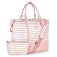 China Luxury Travel Duffel Bag Women Gear Gym Sleepover Shoulder 16X7.3X15.5 Inch for sale