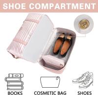 China Luxury Travel Duffel Bag Women Gear Gym Sleepover Shoulder 16X7.3X15.5 Inch for sale