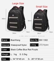 China Camera Waterproof Backpack Zipper Bags Nylon Cycling Hiking Man for sale