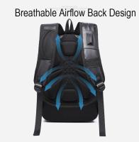 China Hard EVA Shell Business Custom Travel Backpack Big Size 16.14x10.43x1.18