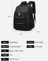 China Large Custom Travel Backpack Leather Zip Motorcycle Ventilative Compartment for sale