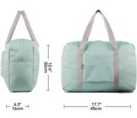 China Xl 100l Foldable Custom Travel Bag For Luggage Gym Sports Large 18x13x6.3