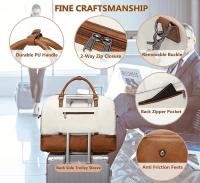 China Stylish Duffel Travel Bags With Laptop Compartment Toiletry 19 Inch 19.7x9.8x14.6