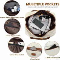 China Stylish Duffel Travel Bags With Laptop Compartment Toiletry 19 Inch 19.7x9.8x14.6