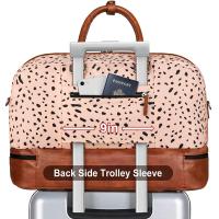 China Travel Business Carry On Tote Travel Weekender Bag With Trolley Sleeve for sale