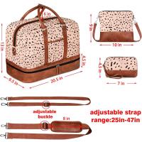 China Travel Business Carry On Tote Travel Weekender Bag With Trolley Sleeve for sale