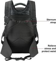 China Silkcreen 1000d Nylon Tactical Backpack For Travel With Handle for sale