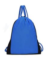 China Custom Logo Polyester Drawstring Custom Travel Backpack With Zipper Closure for sale