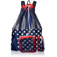 China Waterproof Drawstring Swim Bag , Mesh Equipment Bag 12