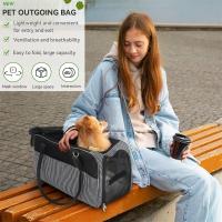 China Airline Approved Breathable Mesh Custom Travel Backpack Puppy Cat Dog Travel Pet Bag for sale
