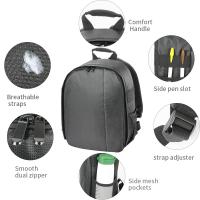 China DSLR/SLR Mirrorless Camera Custom Travel Backpack Waterproof Large Capacity Compatible for sale