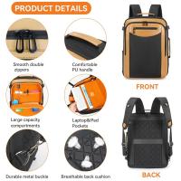 China Water Resistant Anti Theft Business Custom Travel Backpack with USB Charging Port for sale