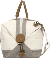 China Heavy Canvas Leather Custom Travel Bag With Detachable Shoulder Strap for sale