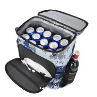 China Food Camo Insulated Cooler Bag Backpack Lunch Pockets 34x23x43cm for sale
