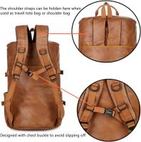 China Stylish Men Weekender Custom Travel Bag Customized PU leather Material for sale