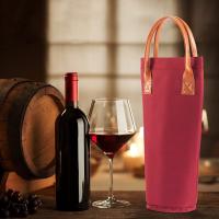China Round Portable Insulated Cooler Bag For Baby Bottles Wine Ice Bag Small 4x14
