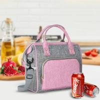 China 12 Pack 6 Pack Custom Insulated Cooler Bag For Breast Milk Lunch Daily 11x6x10