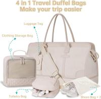 China 22x12x9in Large Travel Duffle Bag Compartment Wet Pocket Toiletry for sale
