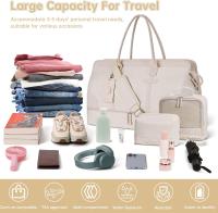 China 22x12x9in Large Travel Duffle Bag Compartment Wet Pocket Toiletry for sale
