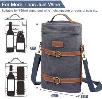 China Flexible Picnic Wine Heavy Duty Custom Insulated Cooler Bag Divider Pad Water Bottle 8x3x13