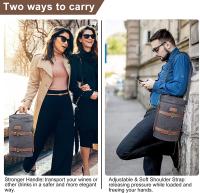 China Flexible Picnic Wine Heavy Duty Custom Insulated Cooler Bag Divider Pad Water Bottle 8x3x13