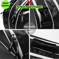 China Travel 600D Polyester Tennis Racquet Backpack For Men for sale