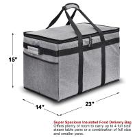 China Reusable Custom Insulated Cooler Bag Golf Grocery Large Shoulder 23x14x15 Inch for sale