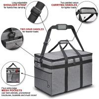 China Reusable Custom Insulated Cooler Bag Golf Grocery Large Shoulder 23x14x15 Inch for sale