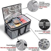 China Reusable Custom Insulated Cooler Bag Golf Grocery Large Shoulder 23x14x15 Inch for sale