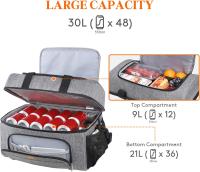 China Insulated Waterproof Cooler Bag Lunch Lightweight Insulated Backpack 15l 20l for sale