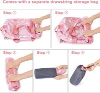 China Water Resistant Polyester Metalic Pink Color Overnight Weekender Gym Dance Bag with Wet pocket for sale
