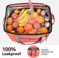 China Leak Proof Insulated Cooler Bag Soft Sided No Leak Backpack Cooler 75 Can for sale