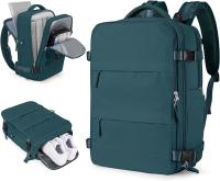 China Waterproof Airline Approved Carry On Laptop College Hiking Travel Backpack With Shoe Compartment For Women Men for sale