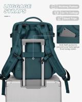 China Waterproof Airline Approved Carry On Laptop College Hiking Travel Backpack With Shoe Compartment For Women Men for sale