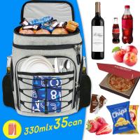 China Leakproof Cooler Tote Soft Insulated Lunch Bag For Adults Women 25 Liter for sale