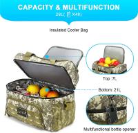 China Cute Insulated Cooler Tote Bag Beach Beverage Sport Camping Freezer 15X10X10