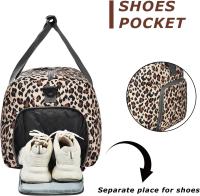 China Foldable 50L Large Capacity Weekend Hospital Essentials Overnight Gym Travel Bag with Shoes Compartment for sale