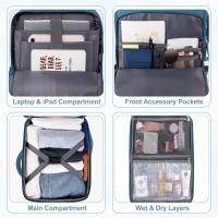 China Waterproof Business Hiking Casual Carry On Travel Bag Flight Approved Fit 16 Inch Laptop for sale