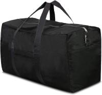 China Extra Large Black 96L Foldable Lightweight Duffel Travel Bag With Zipper for sale