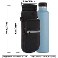 China 3.3 X 10.6 Inches Waterproof Neoprene Water Bottle Holder Travel Insulated Portable Thermal for sale