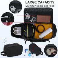 China Big Size 40L Waterproof Toiletry Travel Bag With Large Pocket And Shoe Compartment for sale