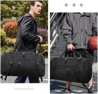 China Big Size 40L Waterproof Toiletry Travel Bag With Large Pocket And Shoe Compartment for sale
