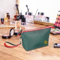 China Mini Makeup Toiletry Bag Travel PU Leather Cosmetic Organizer Gifts 6x2x4